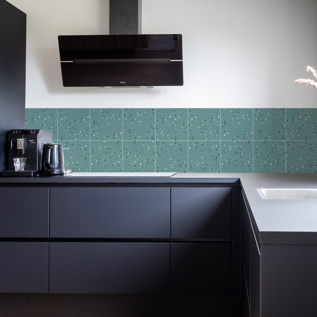 Azulejo Autocolante Terrazzo Azul (Pack de 10) | Casadart | Vinis ...